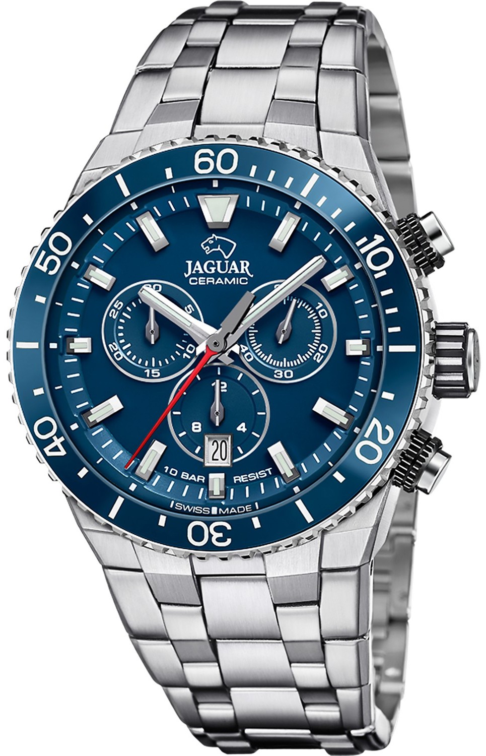 Наручные часы Jaguar Мужские часы Jaguar JAGUAR CERAMIC J1022/2 ...